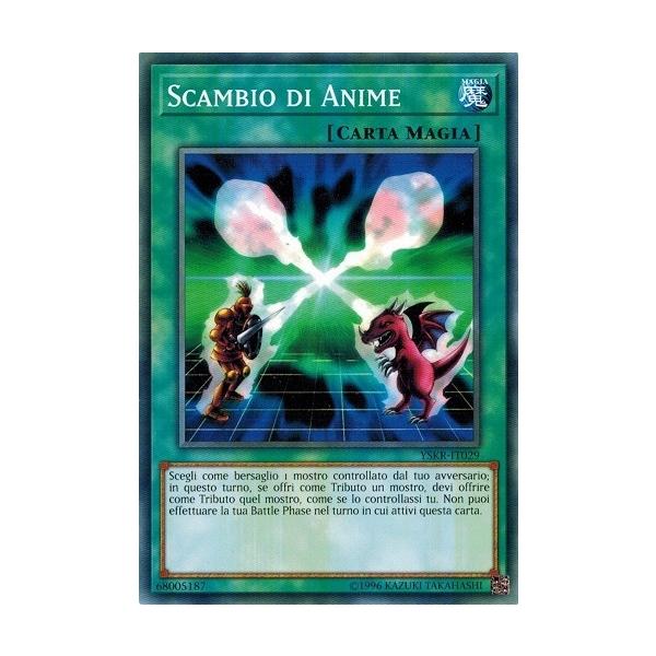 カード名:クロス・ソウル/Scambio di Anime収録:Starter Deck Kaiba - Reloaded品番:YSKR-IT029レアリティ:ノーマル通常魔法このカードを発動するターン、自分はバトルフェイズを行えない。(1...