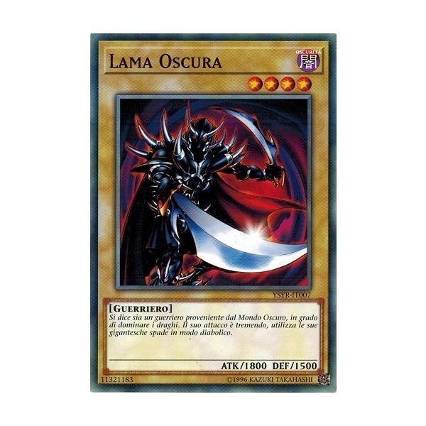 カード名:闇魔界の戦士 ダークソード/Lama Oscura収録:Starter Deck Yugi - Reloaded品番:YSYR-IT007レアリティ:ノーマル通常モンスター星４/闇属性/戦士族/攻1800/守1500ドラゴンを操る...