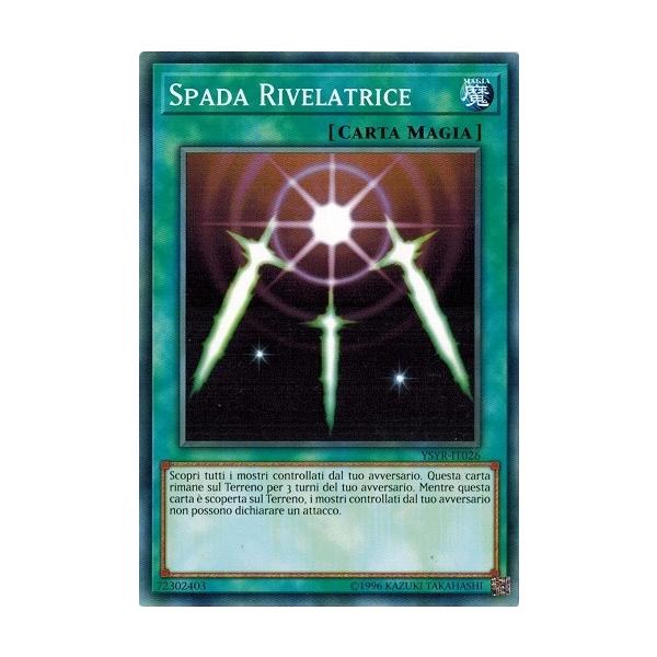 カード名:光の護封剣/Spada Rivelatrice収録:Starter Deck Yugi - Reloaded品番:YSYR-IT026レアリティ:ノーマル通常魔法このカードは発動後、フィールドに残り続け、相手ターンで数えて３ターン...