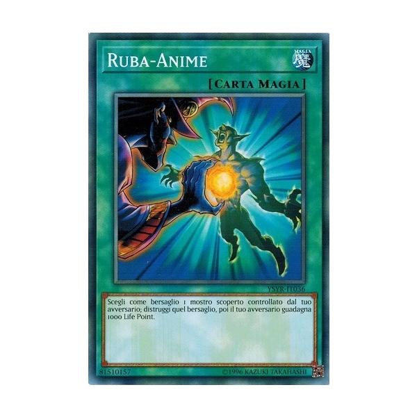 カード名:ソウルテイカー/Ruba-Anime収録:Starter Deck Yugi - Reloaded品番:YSYR-IT036レアリティ:ノーマル通常魔法(1)：相手フィールドの表側表示モンスター１体を対象として発動できる。その相手...