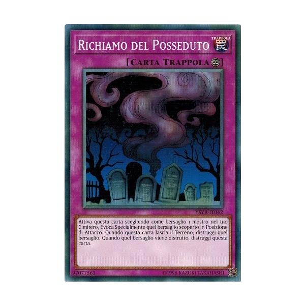 カード名:リビングデッドの呼び声/Richiamo del Posseduto収録:Starter Deck Yugi - Reloaded品番:YSYR-IT042レアリティ:ノーマル永続罠(1)：自分の墓地のモンスター１体を対象としてこ...