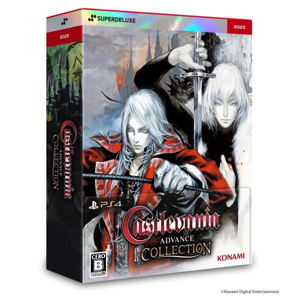 「Castlevania Advance Collection DELUXE EDITION [PS4版]」発売日：2025/07/31※商品画像に「CERO Z」の記載があるものは18歳未満の方には販売出来ませんので対象商品かどうかご確認...