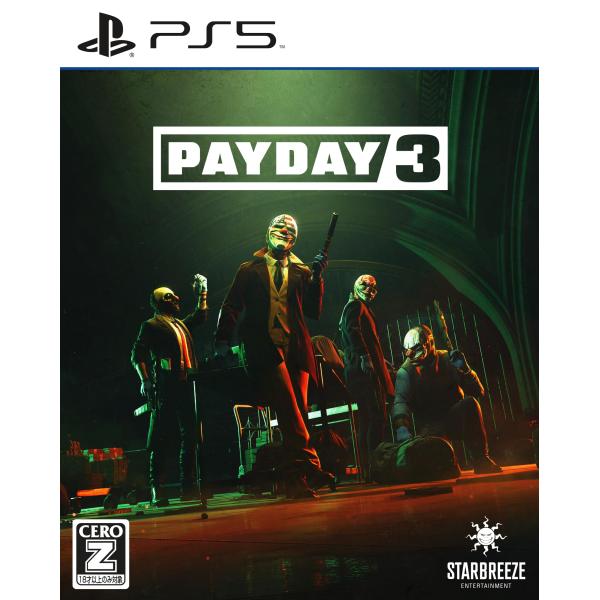 「PAYDAY 3」発売日：2023/09/22こちらの商品は、メーカーまたは代理店お取り寄せ商品となります。在庫数は代理店在庫であり、当店在庫数ではございませんのでご注意下さい。現在のおおよその発送予定日数：3〜5日以内に発送（お取り寄せ...