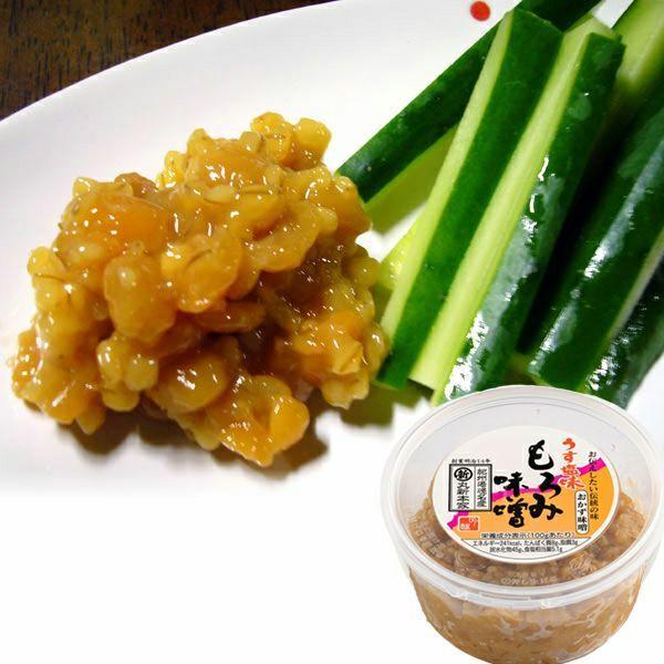 塩分を5.1％に控え、しつこくない甘さにしているもろみ味噌です。粒々感もしっかりあるのでもろきゅうに最適です。※包装不可商品です。[原材料]大麦（国産）、米、大豆、砂糖、水飴、食塩/酒精[内容量]270g[塩分]約5.1％[賞味期限]約3ヶ...