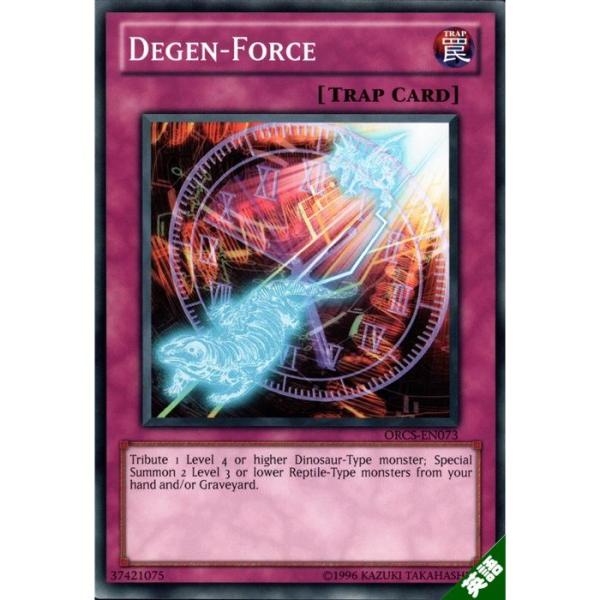 ■遊戯王(英語)■強制退化■Degen-Force■ORCS-EN073/英語版/■37421075■ノーマル■通常罠[カ行]キョウセイタイカ/きょうせいたいか■状態ランクは『A』〜『B』です。小さな傷・いたみがあるものも含みます。■状態の...