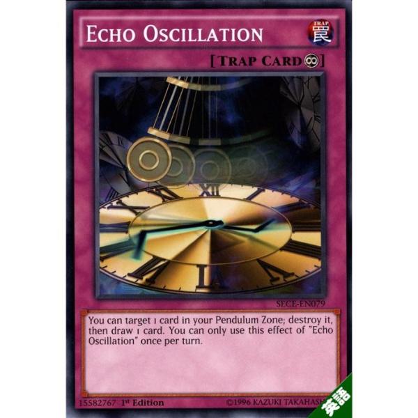 ■遊戯王(英語)■連成する振動■Echo Oscillation■SECE-EN079/英語版/■15582767■ノーマル■永続罠[ラ行]レンセイスルシンドウ/れんせいするしんどう■状態ランクは『A』〜『B』です。小さな傷・いたみがあるも...