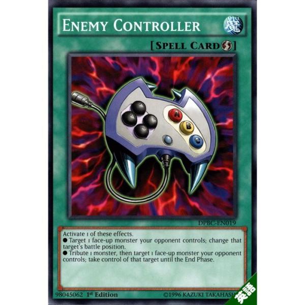 ■遊戯王(英語)■エネミーコントローラー■Enemy Controller■DPBC-EN019/英語版/■98045062■ノーマル■速攻魔法[ア行]エネミーコントローラー/えねみーこんとろーらー■状態ランクは『A』〜『B』です。小さな傷...