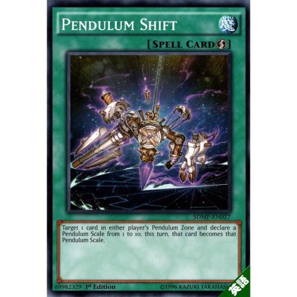 ■遊戯王(英語)■ペンデュラム・ターン■Pendulum Shift■SDMP-EN027/英語版/■69982329■ノーマル■速攻魔法[ハ行]ペンデュラムターン/ぺんでゅらむたーん■状態ランクは『A』〜『B』です。小さな傷・いたみがある...