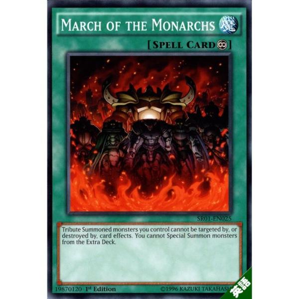 ■遊戯王(英語)■進撃の帝王■March of the Monarchs■SR01-EN025/英語版/■19870120■ノーマル■永続魔法[サ行]シンゲキノテイオウ/しんげきのていおう■状態ランクは『A』〜『B』です。小さな傷・いたみが...