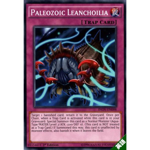 ■遊戯王(英語)■バージェストマ・レアンコイリア■Paleozoic Leanchoilia■INOV-EN098/英語版/■01154611■ノーマル■通常罠[ハ行]バージェストマレアンコイリア/ばーじぇすとまれあんこいりあ■状態ランクは...
