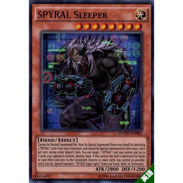 ■遊戯王(英語)■ＳＰＹＲＡＬ−ボルテックス■SPYRAL Sleeper■MACR-EN086/英語版/■00035699■スーパーレア■特殊召喚・効果モンスター■レベル８/光属性/悪魔族/攻2800/守1200[サ行]スパイラルボルテッ...