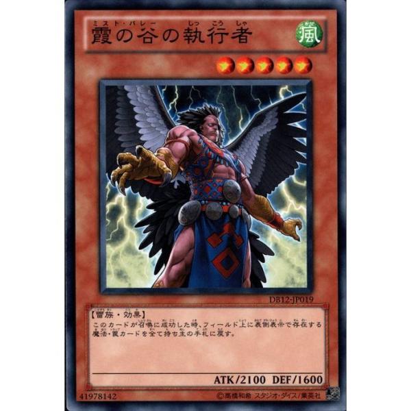 ■遊戯王■霞の谷の執行者■Mist Valley Executor■DB12-JP019■41978142■ノーマル■効果モンスター■レベル５/風属性/雷族/攻2100/守1600[マ行]ミストバレーノシッコウシャ/みすとばれーのしっこうし...