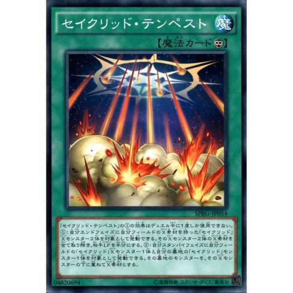 ■遊戯王■セイクリッド・テンペスト■Constellar Tempest■SPRG-JP054■04820694■ノーマル■永続魔法[サ行]セイクリッドテンペスト/せいくりっどてんぺすと■状態ランクは『A』〜『B』です。小さな傷・いたみがあ...