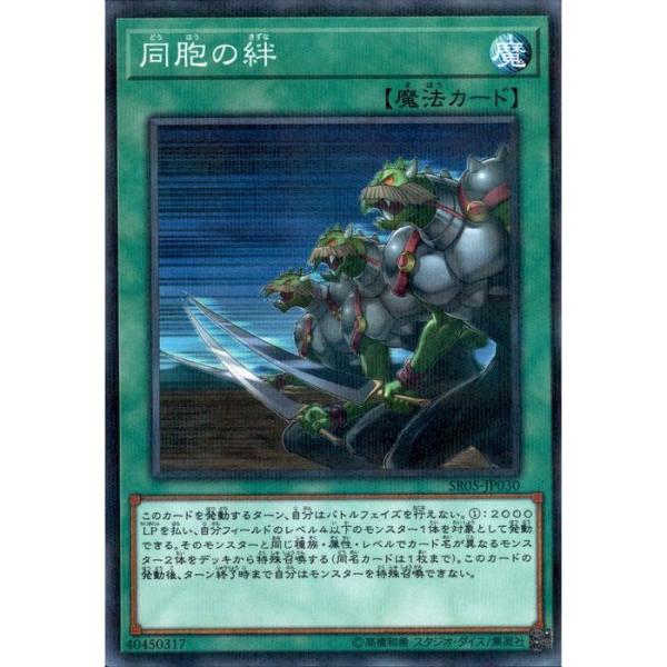 ■遊戯王■同胞の絆■Ties of the Brethren■SR05-JP030■40450317■ノーマルパラレルレア■通常魔法[タ行]ドウホウノキズナ/どうほうのきずな■状態ランクは『A』です。わずかな傷・いたみがあるものも含みます。...