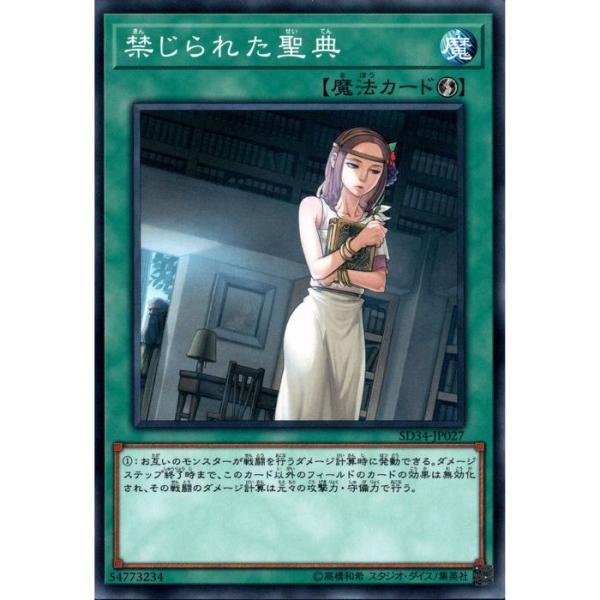■遊戯王■禁じられた聖典■Forbidden Scripture■SD34-JP027■54773234■ノーマル■速攻魔法[カ行]キンジラレタセイテン/きんじられたせいてん■状態ランクは『A』〜『B』です。小さな傷・いたみがあるものも含み...