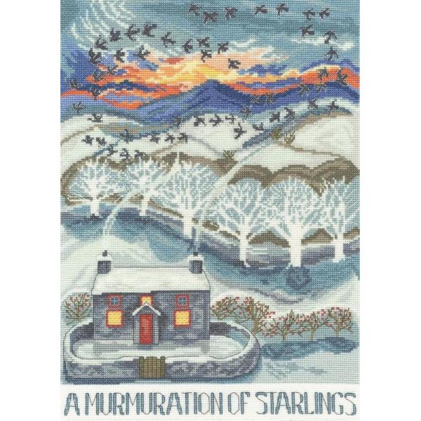 ・出来上がりサイズ：26×36cm・キット内容：刺繍布(ツヴァイガルト社製アイーダ/白)、刺しゅう糸、針、図案、説明書(英語)、簡単な日本語説明・イギリス製 (Made in United Kingdom.)・刺繍布目数：14カウント(1イ...