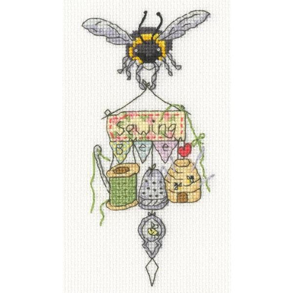 ・出来上がりサイズ：8×14cm・キット内容：刺繍布(ツヴァイガルト社製アイーダ/白)、刺しゅう糸、針、図案、説明書(英語)、簡単な日本語説明・イギリス製 (Made in United Kingdom.)・刺繍布目数：16カウント(1イン...