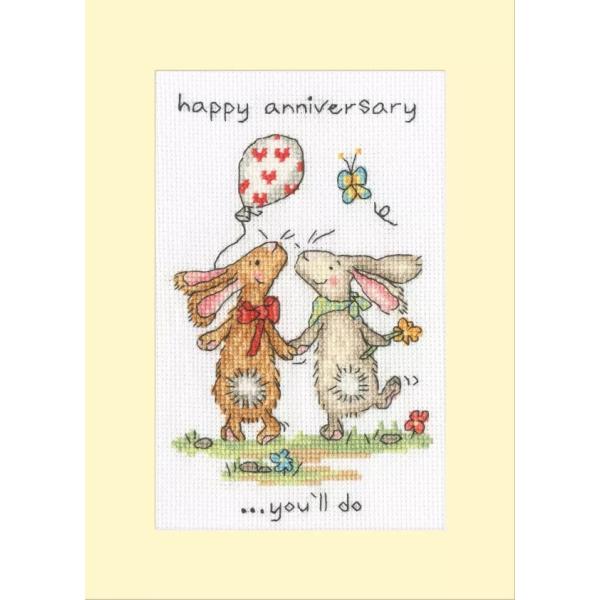 ・刺繍面サイズ：10×16cm・キット内容：刺繍布(アイーダ/白)、刺しゅう糸、カード、封筒、針、図案、説明書(英語)、簡単な日本語説明※カードの色を選ぶことはできません。・イギリス製 (Made in United Kingdom.)・刺...