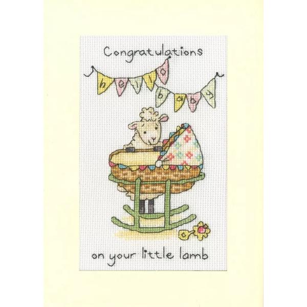 ・刺繍面サイズ：10×16cm・キット内容：刺繍布(アイーダ/アンティークホワイト)、刺しゅう糸、カード(A5サイズ)、封筒、針、図案(アルファベット図案つき)、説明書(英語)、簡単な日本語説明※カードの色を選ぶことはできません。・イギリス...