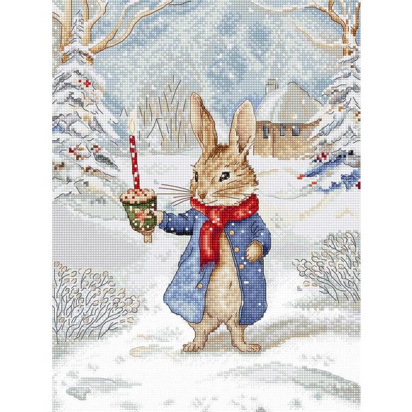 ・刺繍面サイズ：21cm×27cm (余白を含む)・キット内容：刺繍糸(Anchor=アンカー製25番綿刺繍糸)、刺繍布(ツヴァイガルト社製綿アイーダ)、針、図案、説明書(英語)、簡単な日本語説明・刺繍布目数：16カウント(1インチ≒2.5...