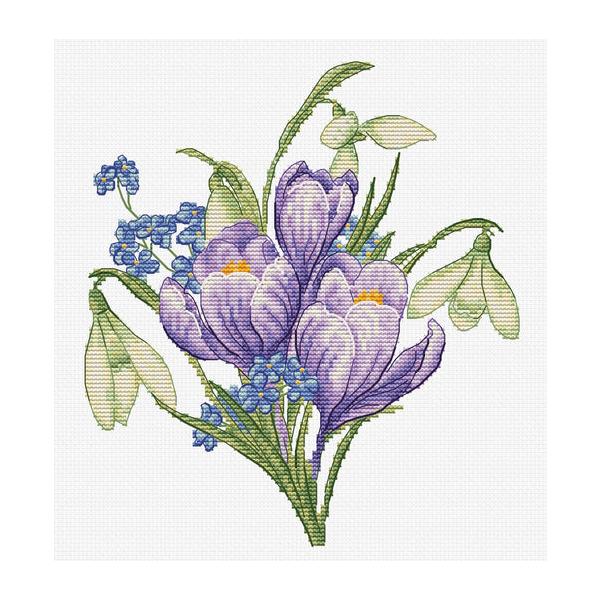 ・刺繍面サイズ：17cm×19cm (余白を含む)・キット内容：刺繍糸(アンカー25番綿刺繍糸)、刺繍布(ツヴァイガルト社製アイーダ)、針、図案、説明書(英語)、簡単な日本語説明・刺繍布目数：16カウント(1インチ≒2.54cmあたり約16...