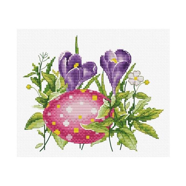 ・刺繍面サイズ：17cm×14cm (余白を含む)・キット内容：刺繍糸(アンカー25番綿刺繍糸)、刺繍布(ツヴァイガルト社製アイーダ)、針、図案、説明書(英語)、簡単な日本語説明・刺繍布目数：16カウント(1インチ≒2.54cmあたり約16...