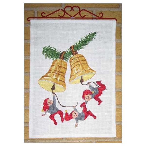 ○出来上がり寸法(刺繍面サイズ)：35×50cm○キット内容：刺繍糸、刺繍布(OOE418アイーダ、綿100％)、針、英文説明書、簡単な日本語説明。※写真の金具はキットに含まれません。○ししゅう布目数：1cmあたり4.5目(11.4カウント...