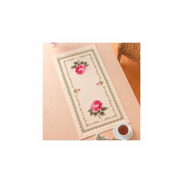 ・キット内容：刺繍糸、刺繍布、クロスステッチ針、図案付説明書・難易度：C(中級者向け)・出来上がりサイズ：縦約80×横約40cm・デザイン：オノエ・メグミ・オリムパス刺繍布No.3000(ジャバクロス中目、ベージュ)使用・布目数：9カウント...