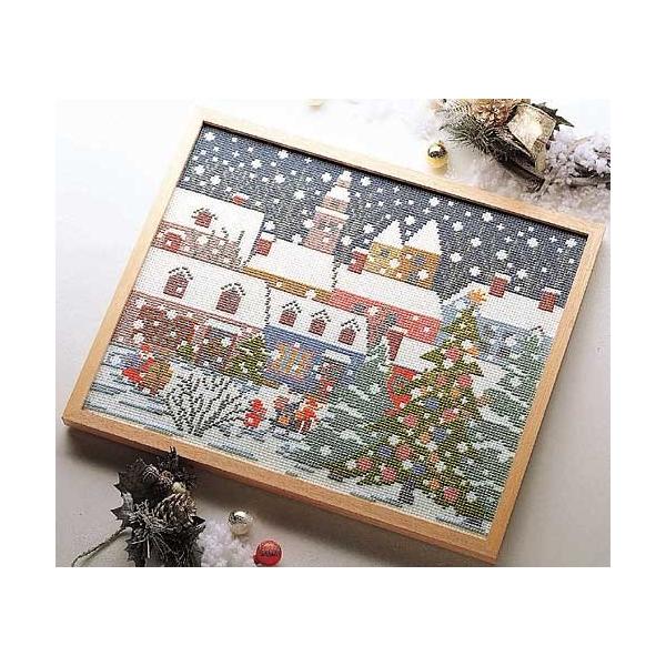 ●キット内容：刺繍糸、刺繍布、クロスステッチ針、図案付説明書●難易度：B(中〜上級者向け)●額W-13使用(別売)●額外径：横約44×縦36.5cm、内径：横約41×縦約33.5cm●デザイン：尾上雅野●オリムパス刺繍布No.3000(ジャ...