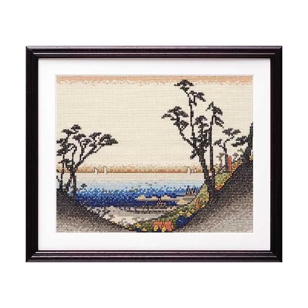 ・キット内容：刺繍糸、刺繍布、クロスステッチ針、図案付説明書・難易度：B(中〜上級者向け)・額：W-31使用(別売) ・額外径：縦41×横48.2cm、内径：縦36.6×横43.8cm、マット紙内径：縦29×横36.5cm・オリムパス刺繍布...