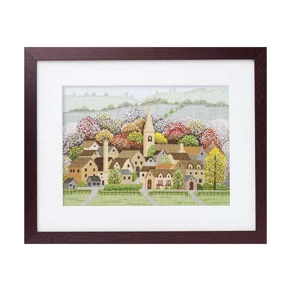 ●キット内容：刺繍糸、刺繍布、クロスステッチ針、図案付き説明書●難易度：A(上級者向け)●額：W-37(ブラウン)又はW-27(白木)使用(別売)●額外径：縦38.7×横47.7cm、額内径：縦33.3×横42.2cm、マット紙内径：縦23...