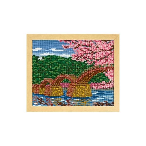 ●キット内容：25番刺繍糸、No.3000刺しゅう布、クロスステッチししゅう針、カラー図案付説明書●難易度：A(上級者向け)●額縁は別売になります。W-41(白木)、W-42(ブラウン)、W-46(ホワイト)のいずれかをお使い下さい。※画像...