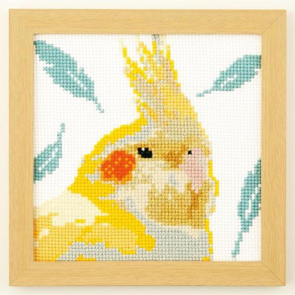 4月上旬新発売！現在は予約受付中6本取りでサクサク刺せる！●キット内容：25番刺繍糸(綿)、刺繍布(綿)、クロスステッチ針、カラー図案付説明書●難易度：D(初〜中級者向)●製作時間目安：15〜18時間●刺繍面サイズ:20×20cm●オリムパ...