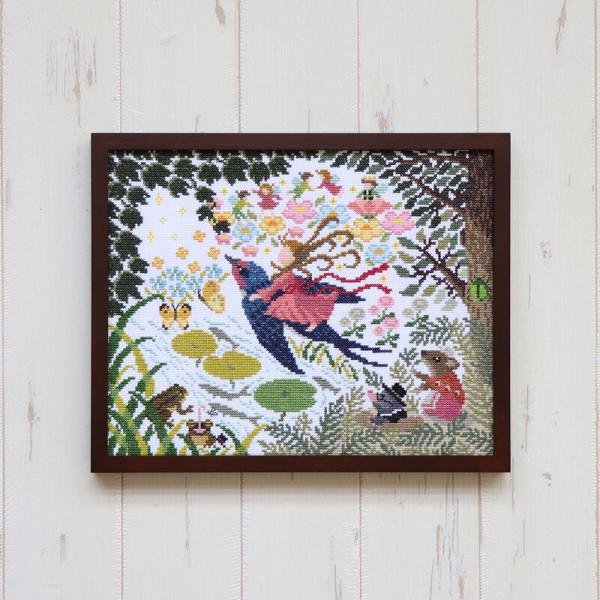 ●キット内容：25番刺繍糸(綿)、ししゅう布(綿)、クロスステッチ針、カラー図案付説明書●難易度：A(上級者向)●製作時間の目安：30時間以上●デザイン：Nitka●出来上がり(額内径)サイズ:約23.4×約29.5cm●オリムパス刺繍布N...