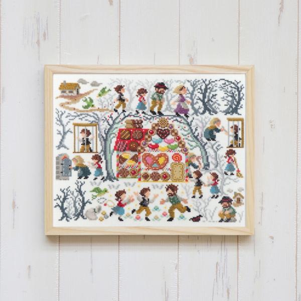 【発売日：2024年05月24日】●キット内容：25番刺繍糸(綿)、ししゅう布(綿)、クロスステッチ針、カラー図案付説明書●難易度：A(上級者向)●製作時間の目安：30時間以上●デザイン：Nitka●出来上がり(額内径)サイズ:約23.4×...