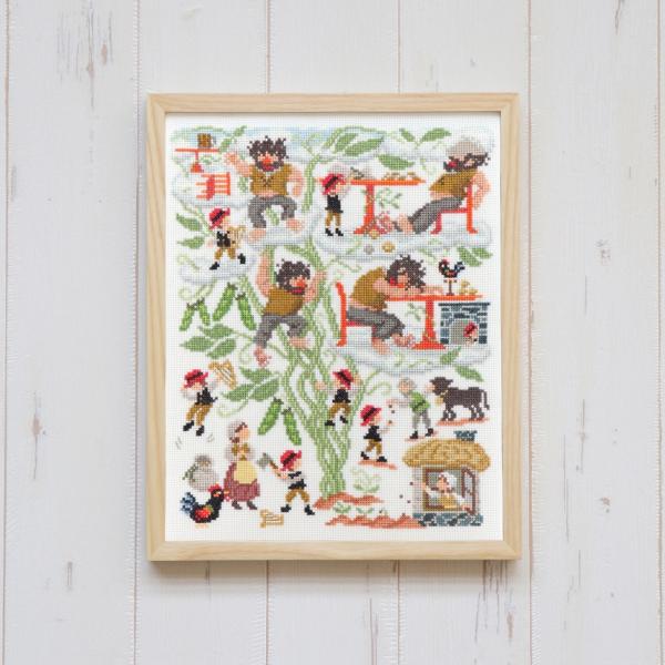 【発売日：2024年05月24日】●キット内容：25番刺繍糸(綿)、ししゅう布(綿)、クロスステッチ針、カラー図案付説明書●難易度：A(上級者向)●製作時間の目安：30時間以上●デザイン：Nitka●出来上がり(額内径)サイズ:約29.5×...