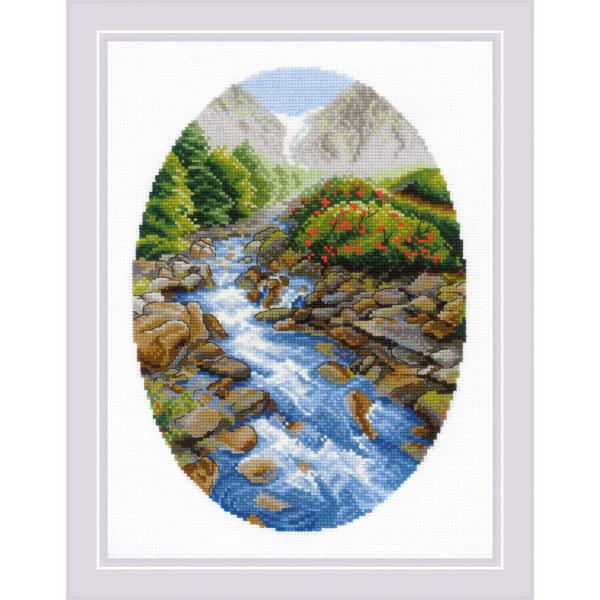 ・出来上がり寸法(刺繍面サイズ)：30×40cm・キット内容：ウールアクリル極細毛糸(イタリア製)、10カウント綿アイーダ刺繍布(ツヴァイガルト社製、白)、針、図案、カラーチャート、簡単な日本語説明・難易度：中〜上級者向け・刺繍布目数：10...