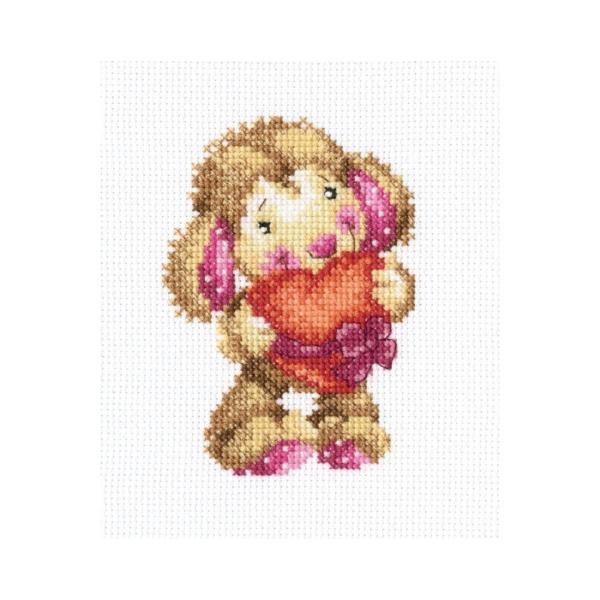 ・刺繍面サイズ：12×12cm (余白を含む)・キット内容：刺繍糸、(DMC製、綿100％)、アイーダ刺繍布(綿100％、白)、針、図案、簡単な日本語説明・刺繍布目数：14カウント(1インチ≒2.54cmあたり14目、10cmあたり約55目...