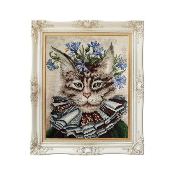 ・刺繍面サイズ：24.5×29cm (余白を含む)・キット内容：刺繍糸、(DMC製、綿100％)、ラスティコ刺繍布(ツヴァイガルト社製、綿100％、白)、針、図案、簡単な日本語説明・刺繍布目数：16カウント(1インチ≒2.54cmあたり16...