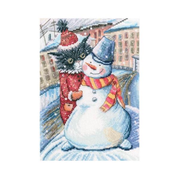 ・刺繍面サイズ：18×25.5cm (余白を含む)・キット内容：刺繍糸、(DMC製、綿100％)、アイーダ刺繍布(ツヴァイガルト社製、綿100％、白)、針、図案、簡単な日本語説明・刺繍布目数：14カウント(1インチ≒2.54cmあたり14目...