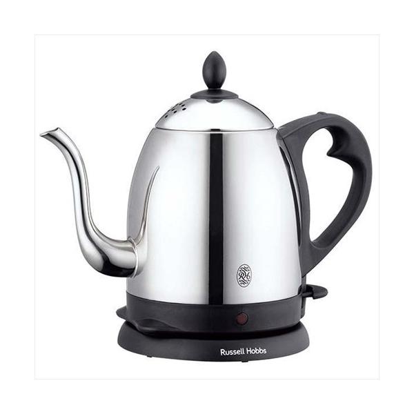 7408JP ラッセルホブス 電気ケトル・ポット Russell Hobbs カフェケトル 0.8L   コードレス 空焚き防止    【キーワード】キッチン／主婦／女性向け／調理／便利／台所／料理 /【着日指定について】★お急ぎの場合は「...