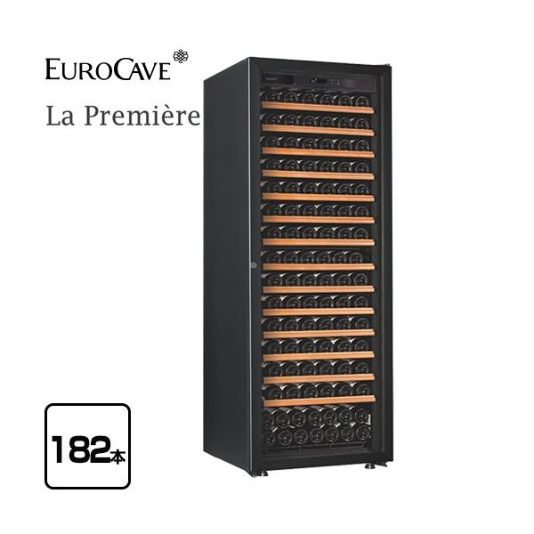 LA-PREMIERE-L-C-PTHF 【メーカー直送のため代引不可】ワインセラー La Premi re ラ・プルミエシリーズ 収容本数：182本  扉タイプ：ガラス 扉開き：向かって右ヒンジ 容量：457L 黒色 （ドア枠カラー　黒色...