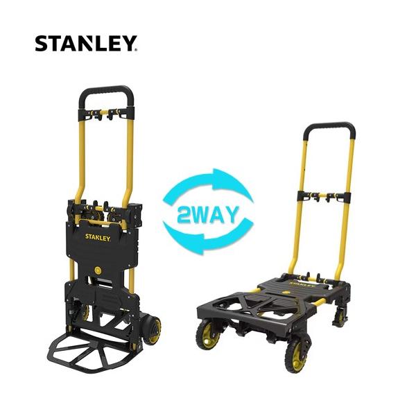 SXWTD-FT585 運搬台車  2IN1 MULTI TRUCK 折りたたみ式2WAY台車＆ハンドトラック 耐荷重約137kg      【キーワード】アウトドア / DIY / カート / ＳＴＡＮＬＥＹ / キャンプ /領収書・納品...