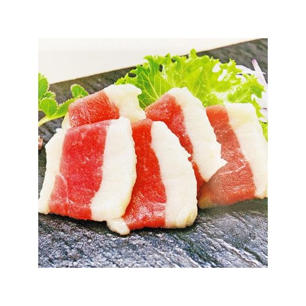 ＜内容＞★馬刺し＜賞味期限＞★180日＜保存方法＞★-18℃以下で保存（要冷凍）＜原材料＞★馬肉(カナダ産又はアルゼンチン産)＜お届け＞★急速冷凍してありますので、クール便(冷凍)でのお届けになります。★ご注文いただいてから、3〜5日程でお...