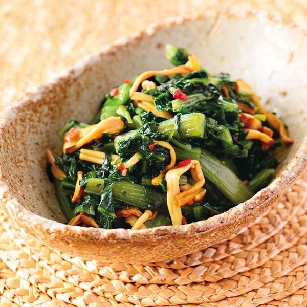 ＜内容＞★野沢菜の煮物＜賞味期限＞★100日＜保存方法＞★常温保存(開封後要冷蔵)＜主原料＞★野沢菜（国産）、榎茸(茶）水煮、醤油、砂糖、植物油、米発酵調味料、魚醤、食塩、魚介エキス（魚介類）、辣醤、酵母エキス、醸造酢、唐辛子／調味料(アミ...