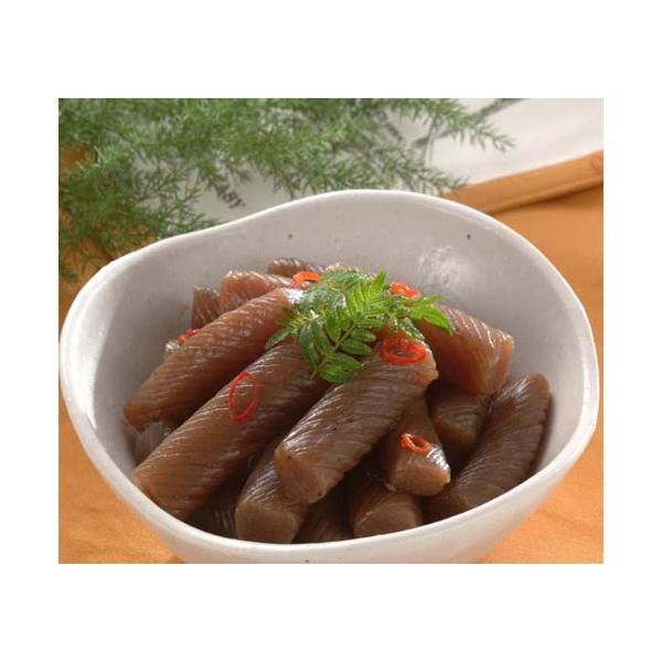 ＜内容＞★ピリ辛こんにゃく＜賞味期限＞★90日＜保存方法＞★常温保存(開封後要冷蔵)＜主原料＞★こんにゃく（国内製造）、醤油、砂糖、食塩、魚介エキス、米発酵調味料、水飴、唐辛子、酵母エキス、昆布エキス／調味料（アミノ酸等）、酢酸Na、水酸化...