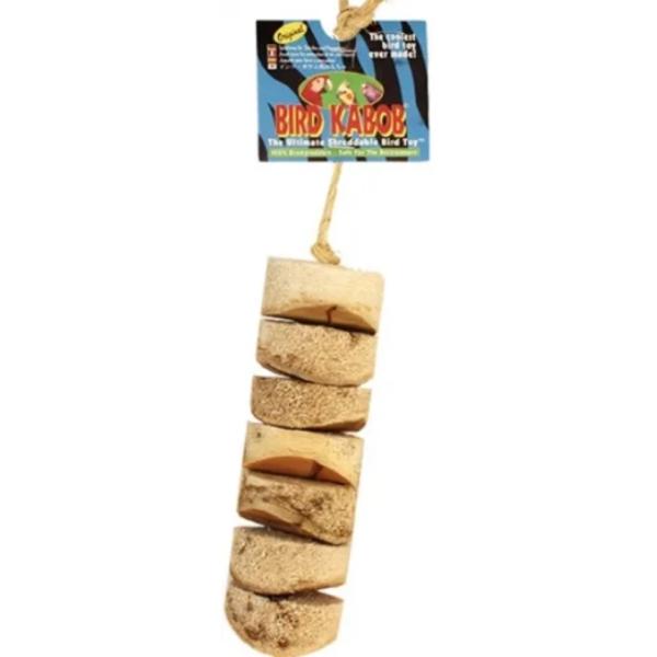 サイザル麻科のかじるおもちゃ フォージングにも適用鳥種：コニュアなど中型インコ以上の鳥さん全長：約33ｃｍ直径：約5ｃｍ