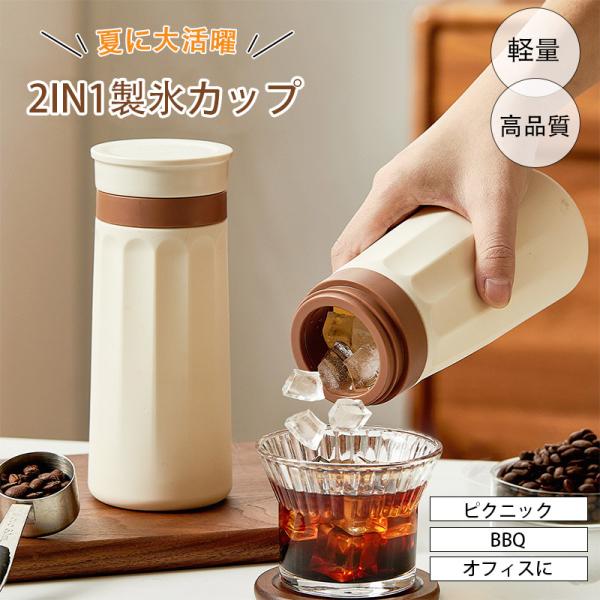 商品詳細:◆製氷＆飲用 1台2役氷を作った後は、フタとストローを装着すればそのまま飲用カップに早変わり。1つのカップで製氷から飲用まで完結します。◆ 食品グレードのシリコンで赤ちゃん・ペットも安心食品接触に適した高品質シリコンを使用。BPA...