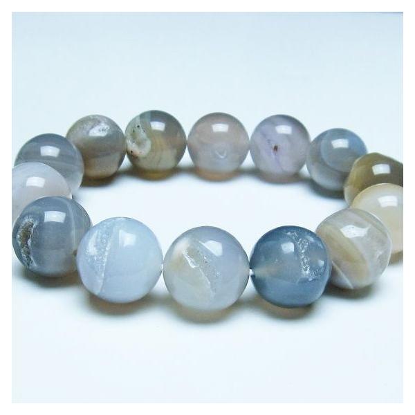 ◆ポイント3倍！春を慈しむ桜模様フェア開催中◆■商品名アゲート 笑口ブレスレット 16mm■天然石名アゲート■サイズ内周:約174mm(±5mm)　粒直径:約16mm(±0.5mm)　■重量77.3g■商品番号111-39646アゲート笑口...