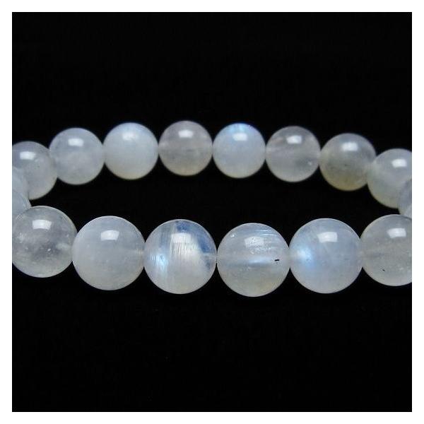 ◆ポイント3倍！春を慈しむ桜模様フェア開催中◆■商品名ムーンストーン ブレスレット■天然石名ムーンストーン■サイズ粒直径:約11mm(±0.5mm) 　内周:約161mm(±5mm)■重量33.9g■商品番号111-44878